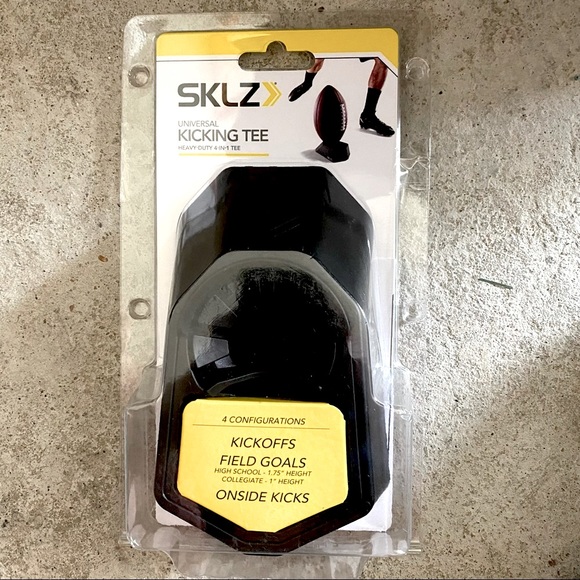 Toys | Sklz Heavy Duty 4in1 Universal Football Kicking Tee Black | Poshmark